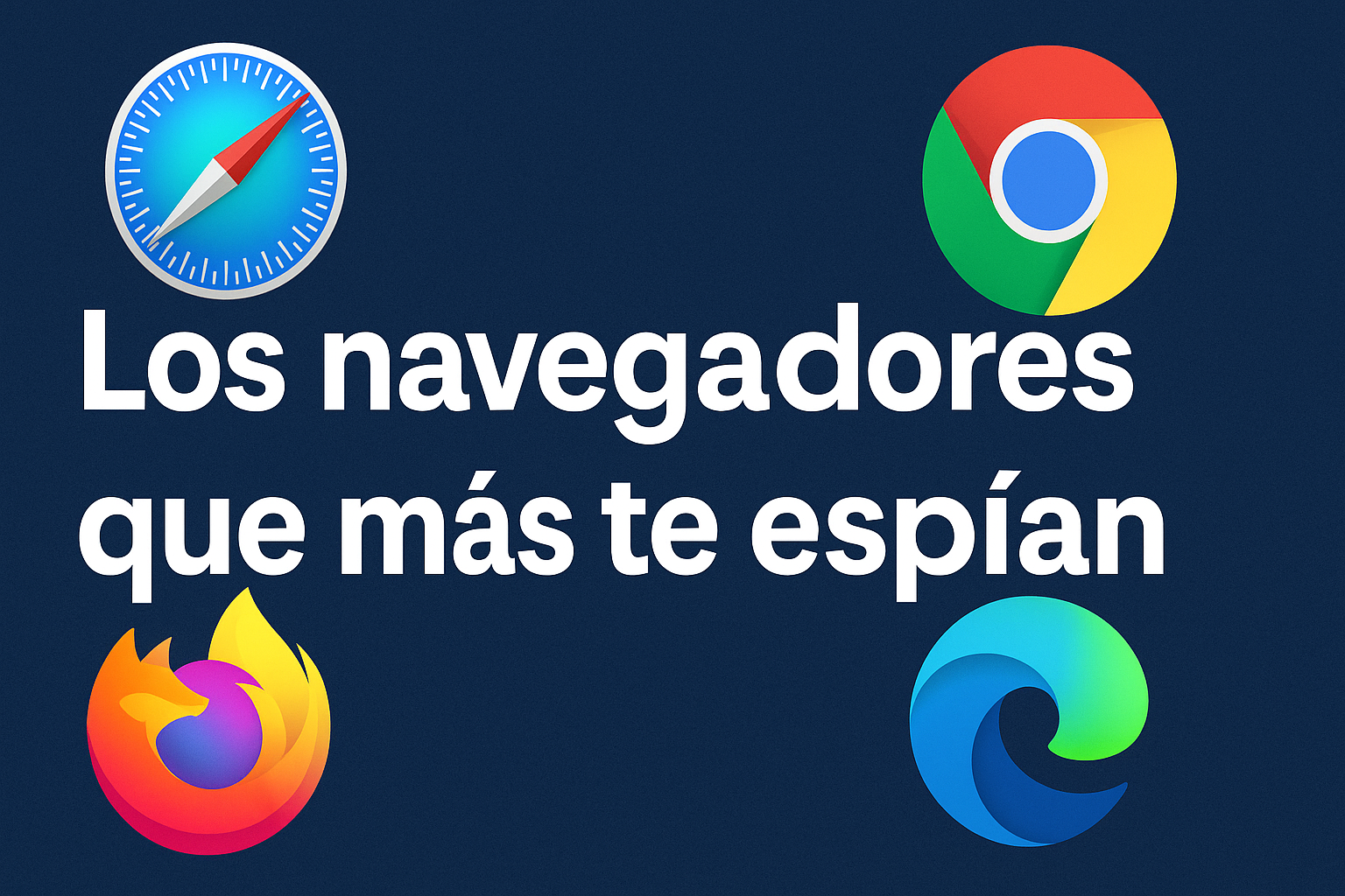 Los Browsers que más te espían en el 2025